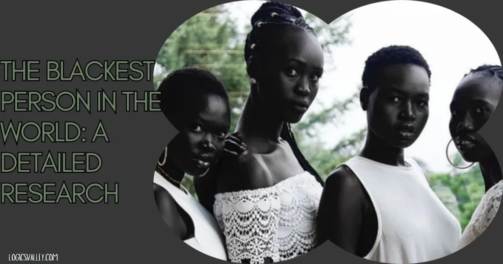 Meet the Blackest Person in the World: The Stunning Truth Behind the ...